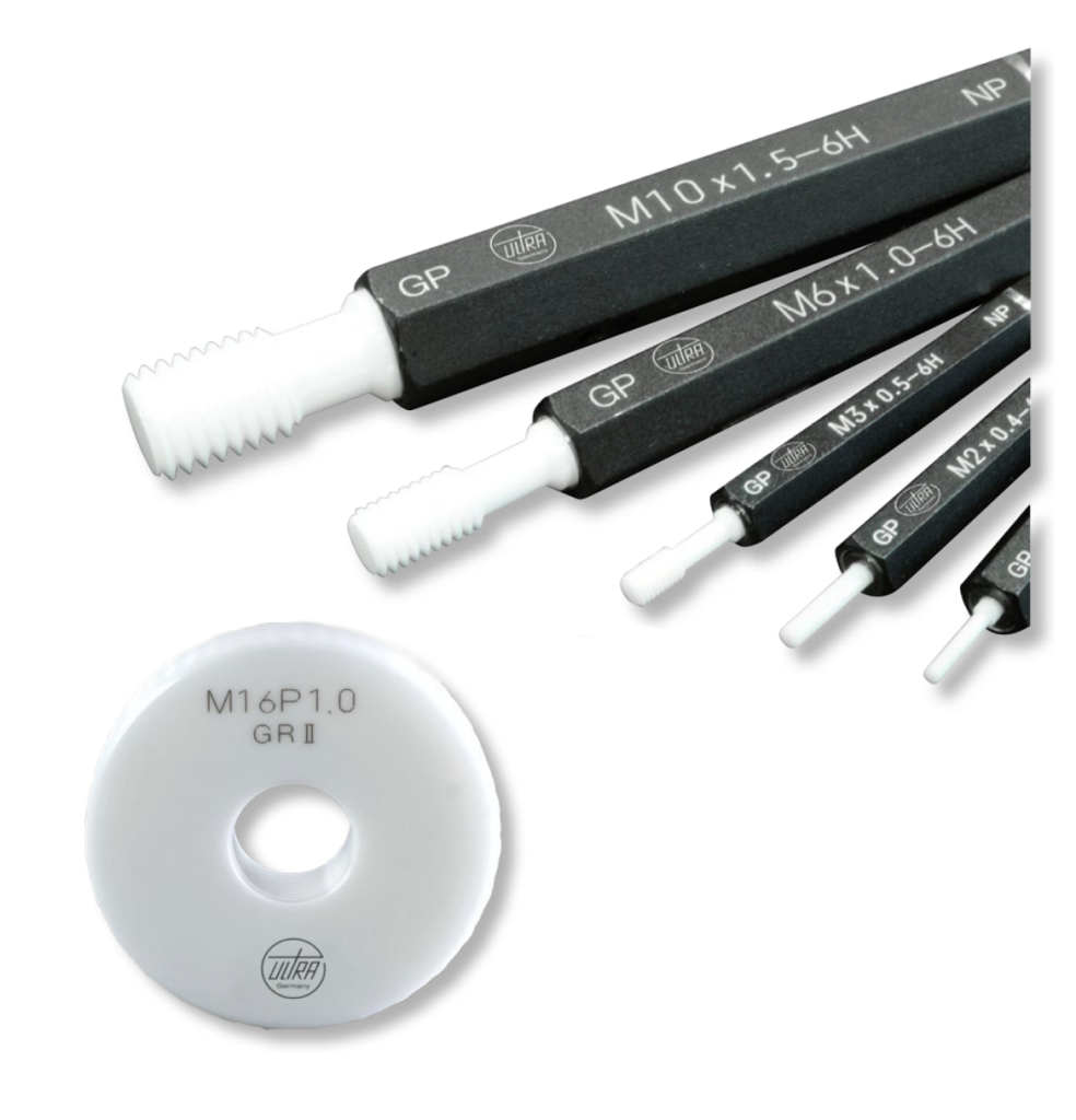 Limit Thread Plug Gauge 6H GO ceramic / NO-GO tool steel M5x0,8 | M5x0 ...