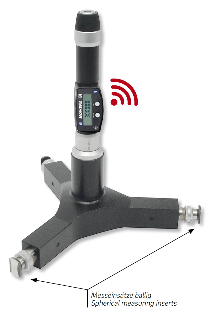 Digital internal micrometers, 3-point XT500 in box including setting ...