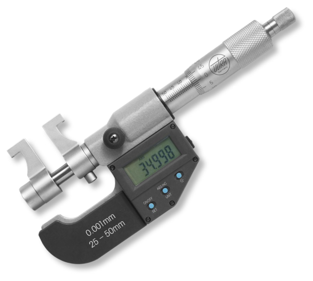 Digital internal micrometers ULTRA active in box with tungsten carbide ...