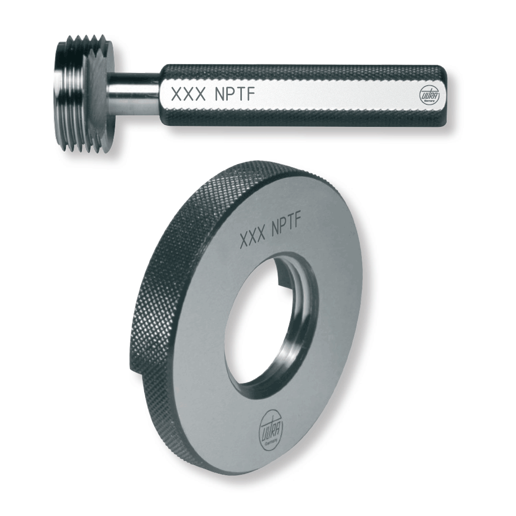 Limit Thread Ring Gauge (tapered) with tolerance step 1/2"-14 NPTF | 1/ ...