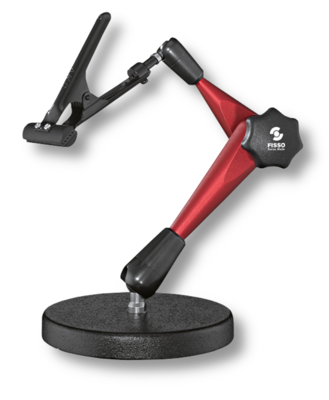 Printed circuit board holder M-28 including articulated stand and quick ...
