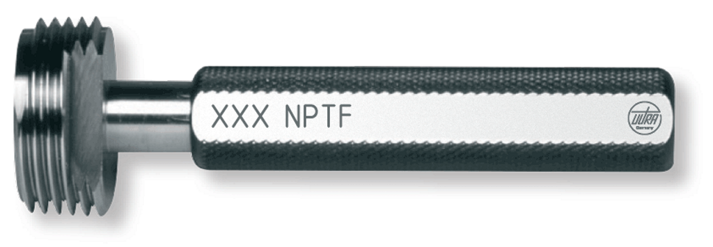 Limit Thread Plug Gauge (tapered) with tolerance step 3/8"-18 NPTF | 3/ ...